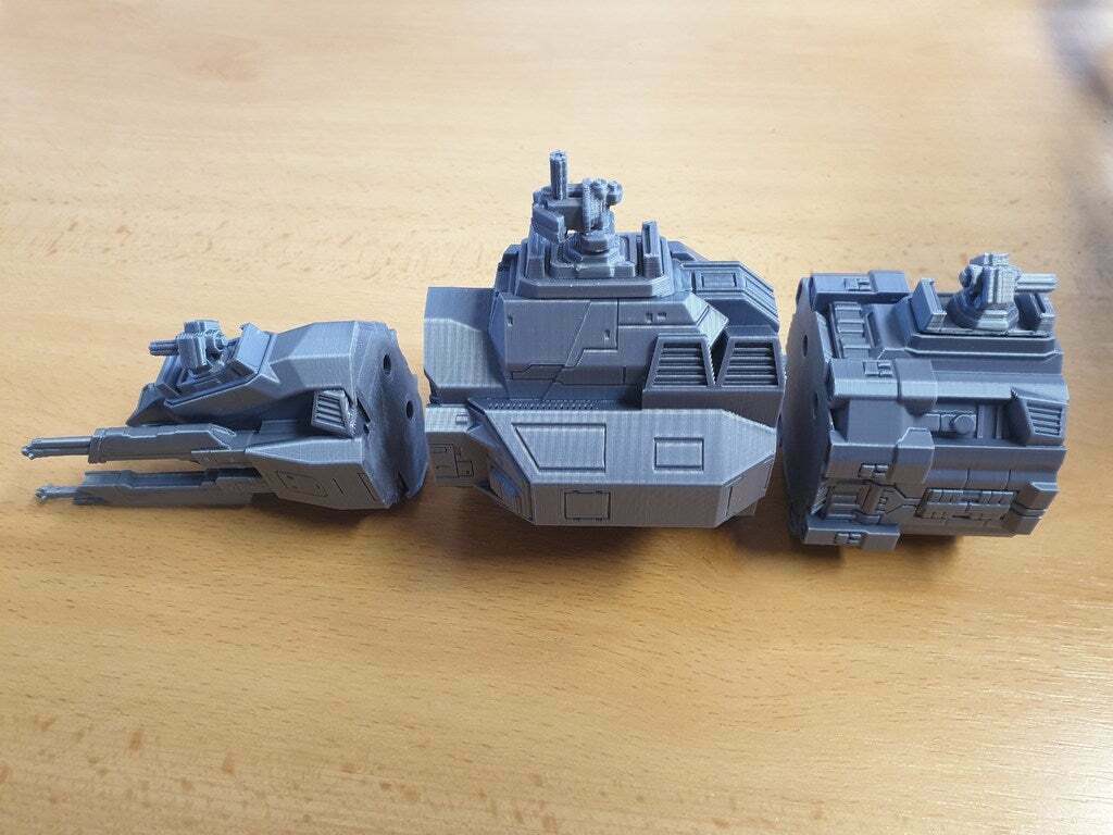 Free STL file The Expanse MCRN Corvette - Rocinante 🎲 ・3D printer ...