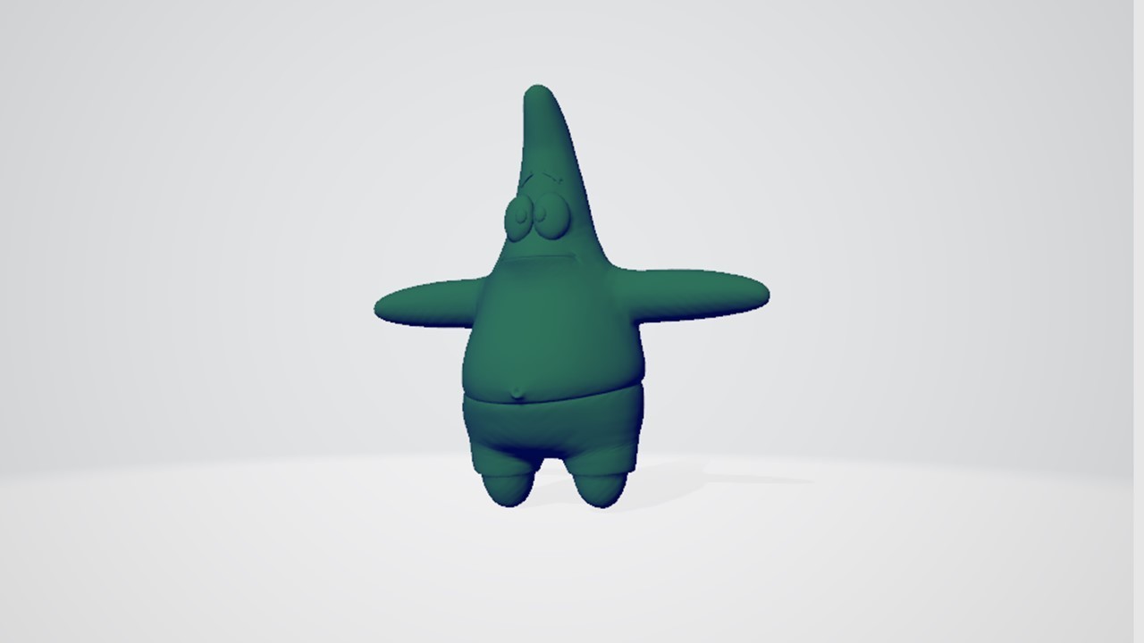 STL-Datei patrician star or patrick star sponge bob 2 designs ⭐ kostenlos・Design für 3D-Drucker ...