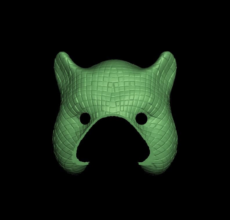 🦑 Squid Game Mask - VIP BEAR - 3D Printing -Squid Game -Vip Bear Mask ...