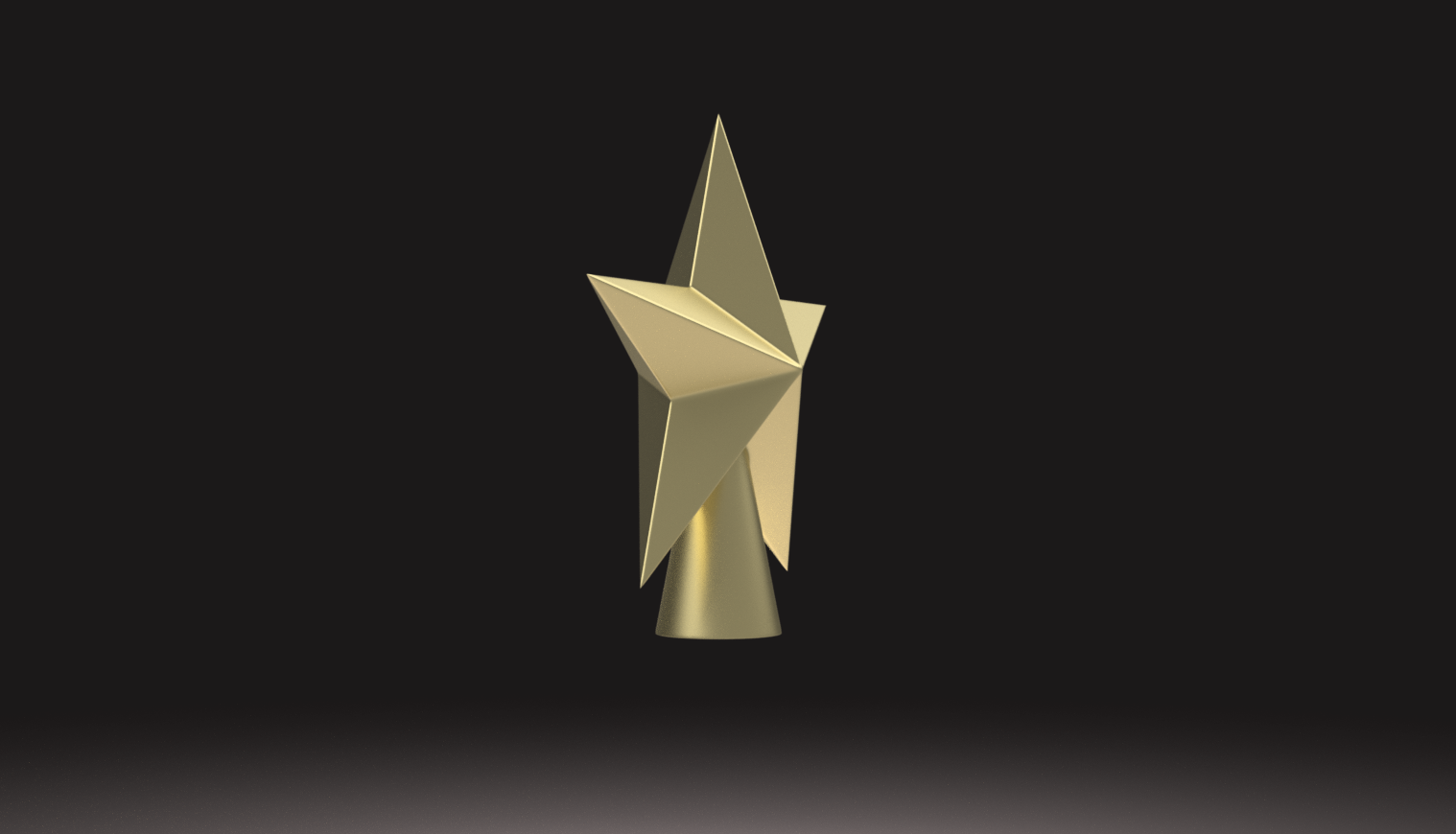 🎄 Commercial License Pine Christmas Tree Top Star・ STL File for 3D ...