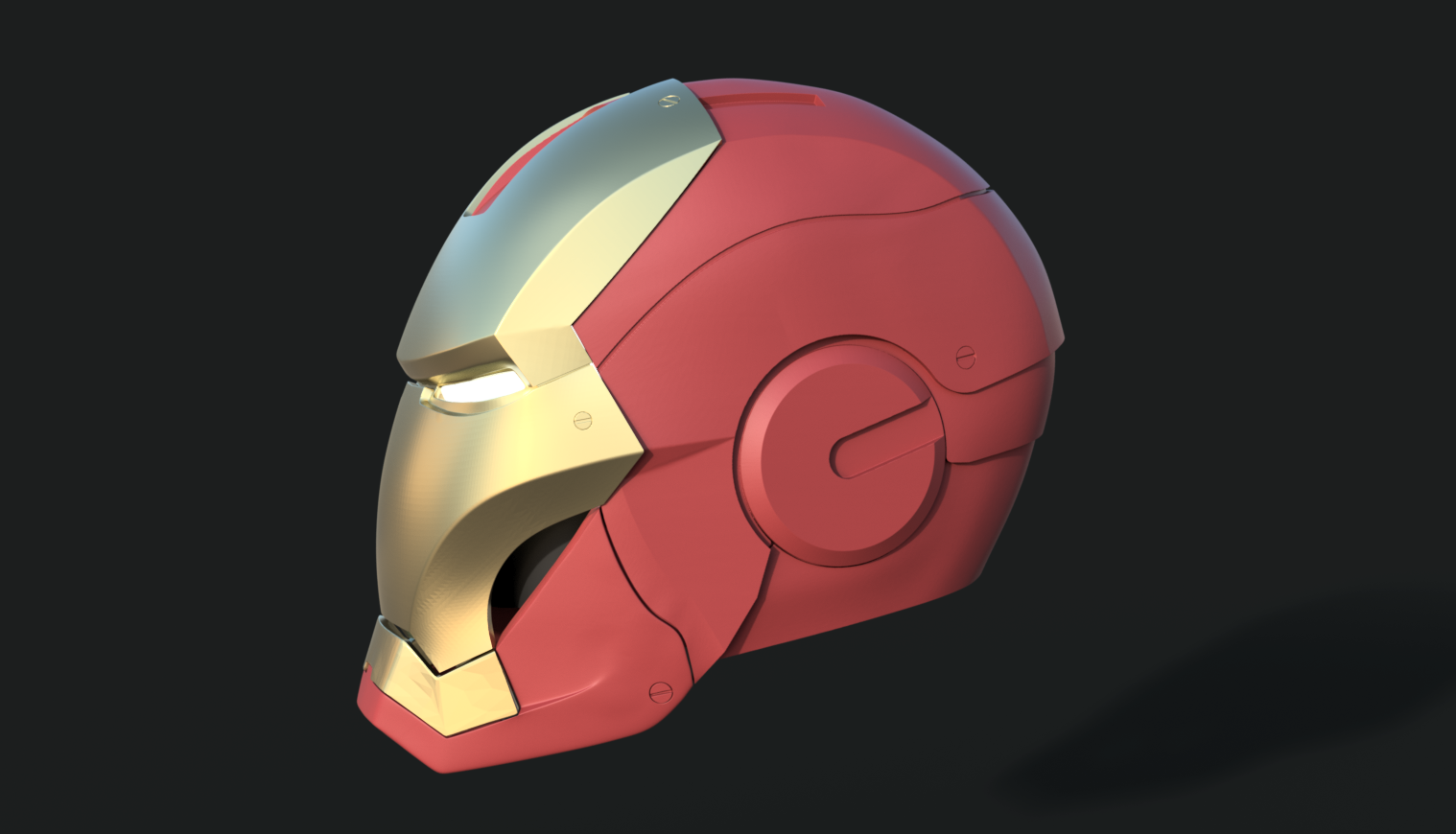 STL file Iron Man Mark III Helmet 👨 ・Design to download and 3D print・Cults