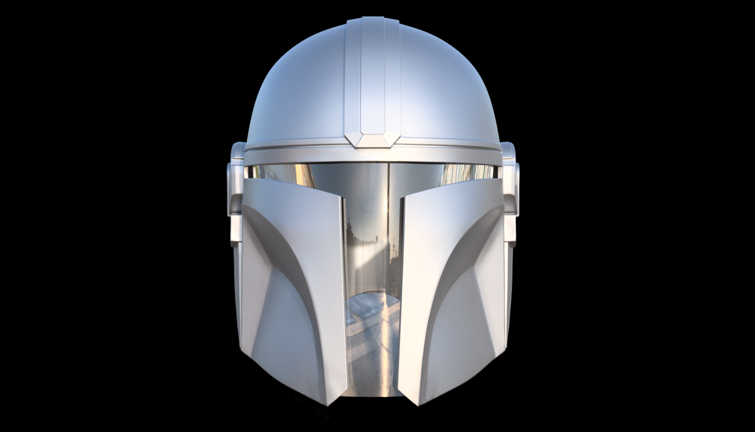 STL-Datei Mando 'Der Mandalorianer'-Helm 👾・Design für 3D-Drucker zum ...