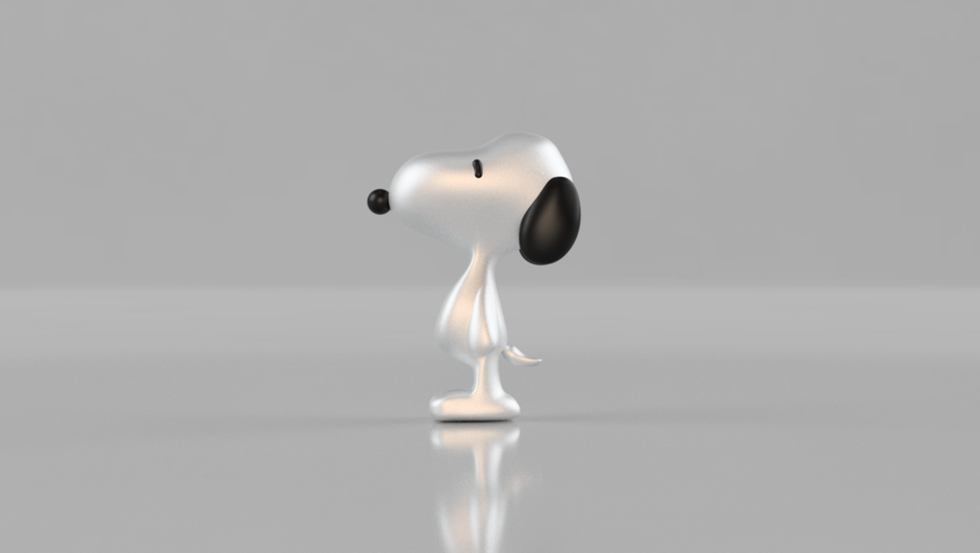 🐕 Snoopy・Free STL File for 3D printing・Cults