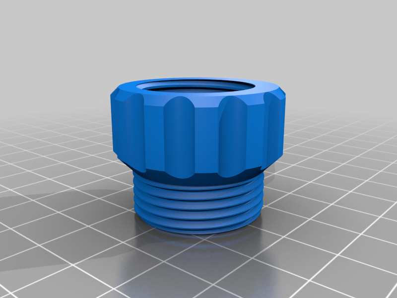 🌳 Garden tap hose adaptor 1/2" to 3/4"・Free STL File for ・Cults