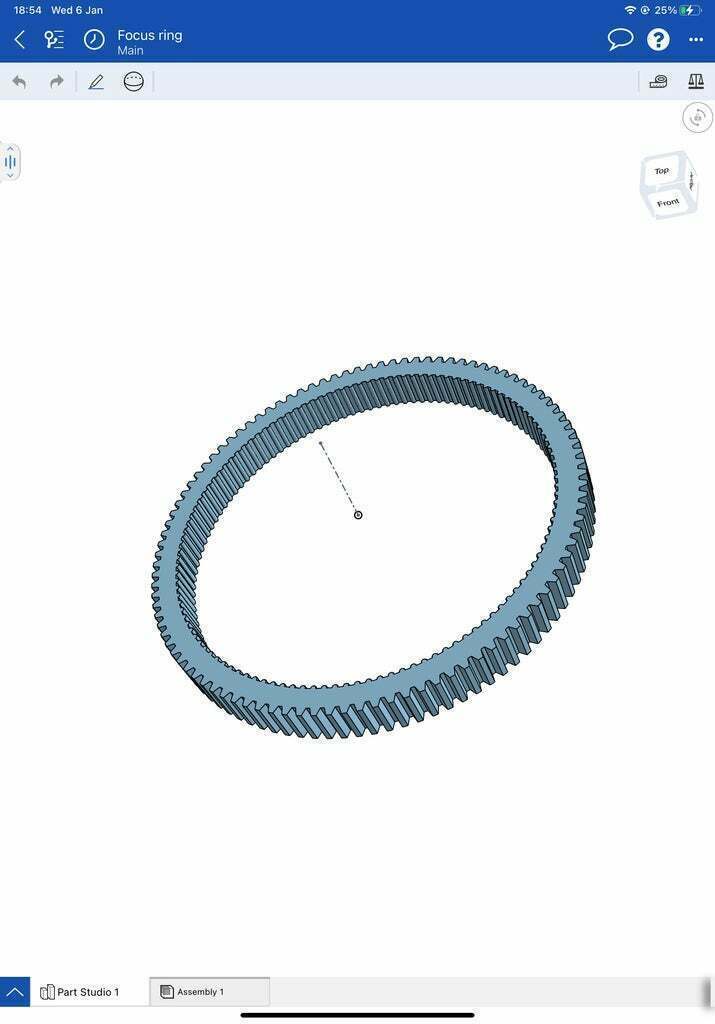 Free STL file LENS Focus Ring 💍 ・3D print design to download・Cults