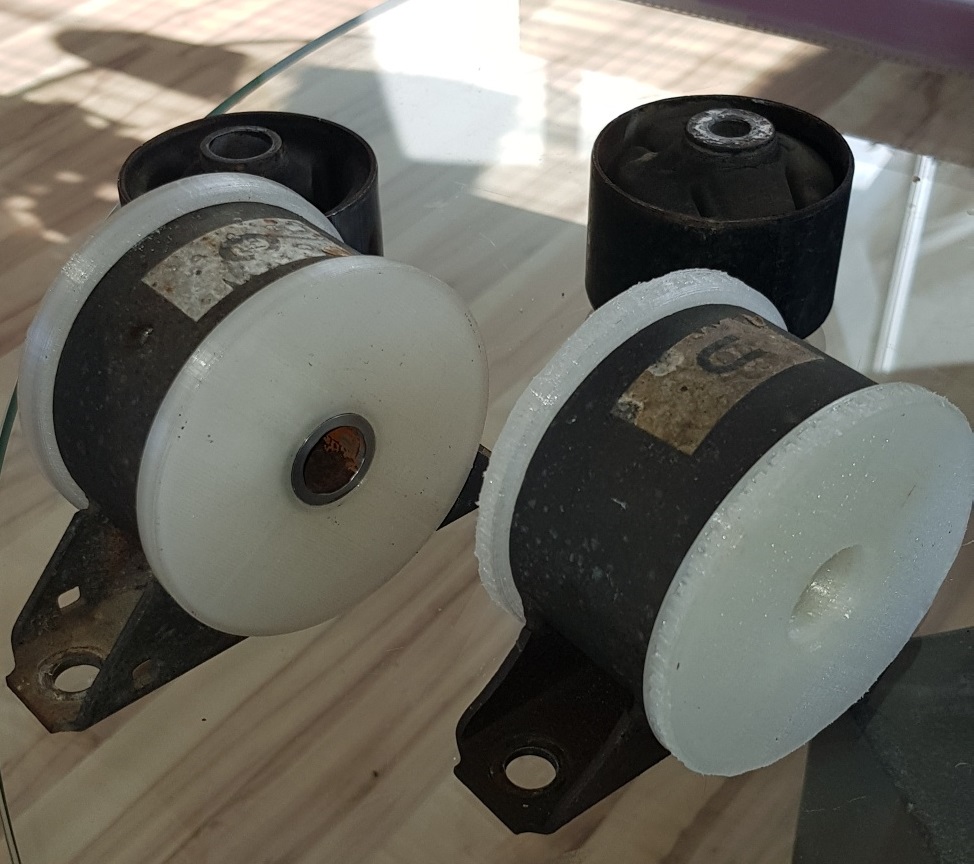 🚗 Engine Damper / Motor Dämpfer Mitsubishi Colt / Lancer CJ Front/Rear ...