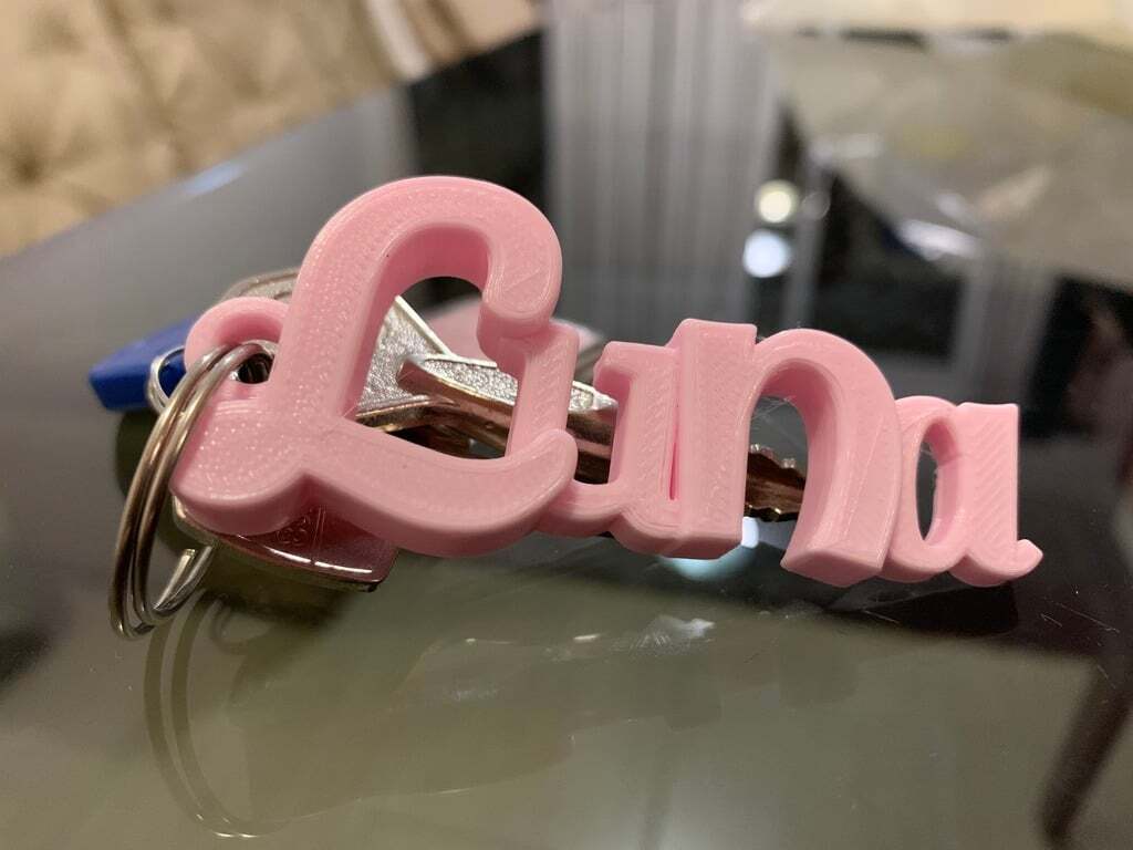 3D printing Luna keychain・Cults