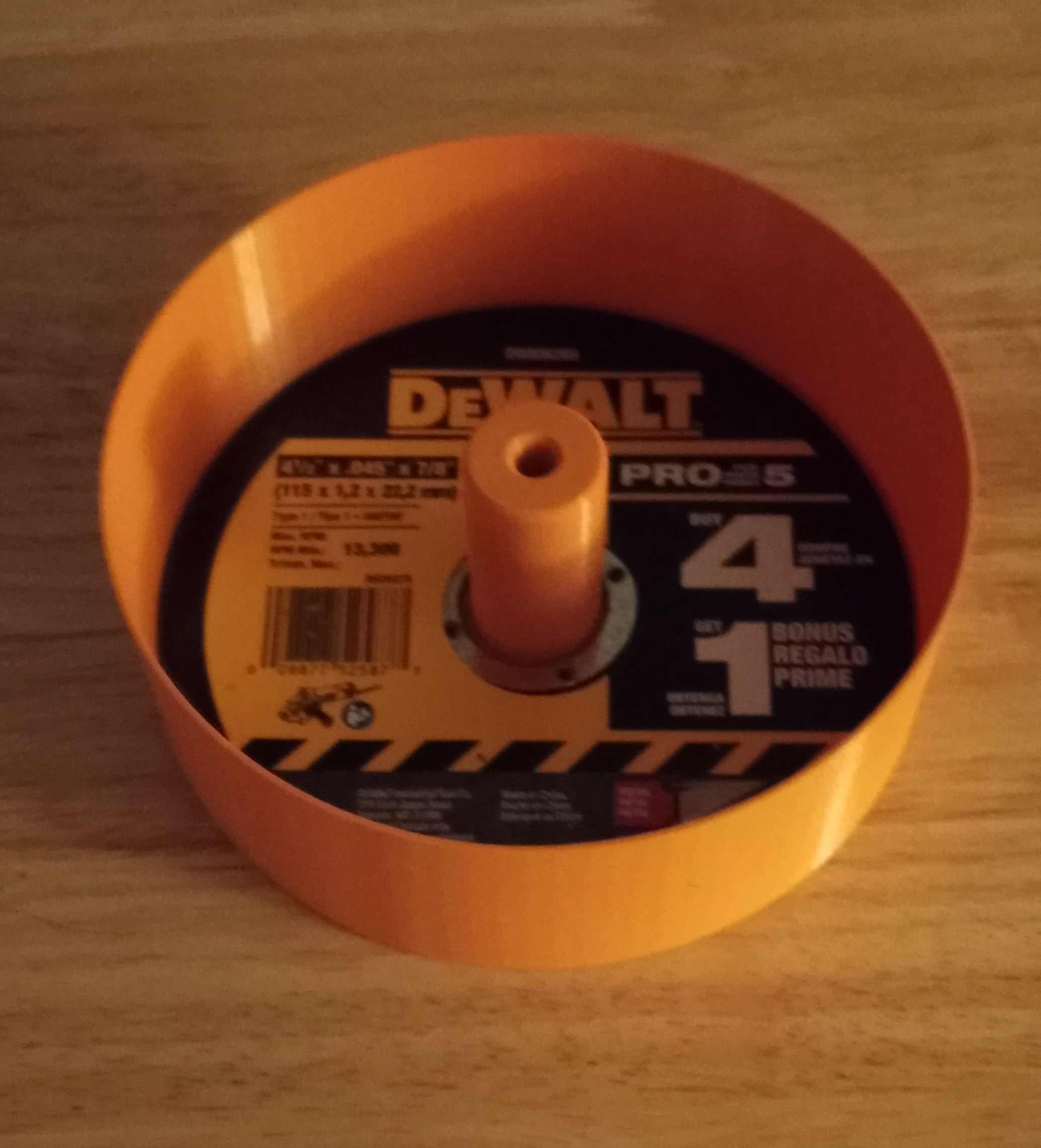 Free STL file 4 1/2" Grinder "Disk" holder 💾 ・3D print design to ...