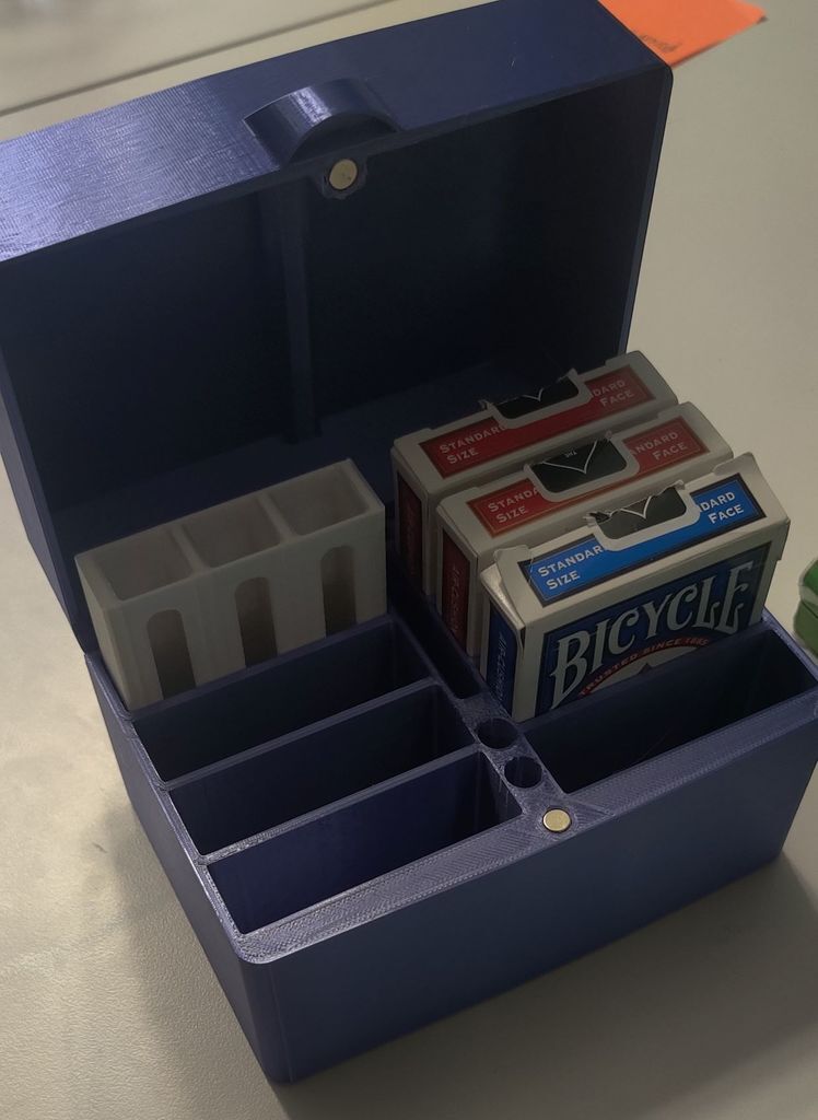 📦 Playing Card Box・ STL File for 3D printing・Cults