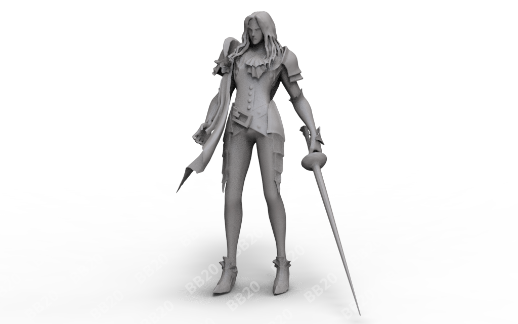 STL file LANCELOT MOBILE LEGENDS ORIGINAL SKIN 🎲 ・3D print design to ...