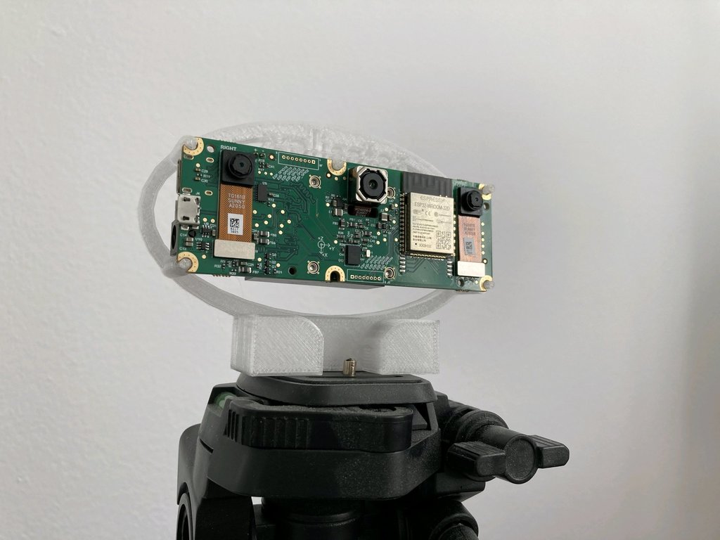 3D-Datei Kamera- und Mikrofonhalterung für OpenCV AI Kit Wifi Edition ...