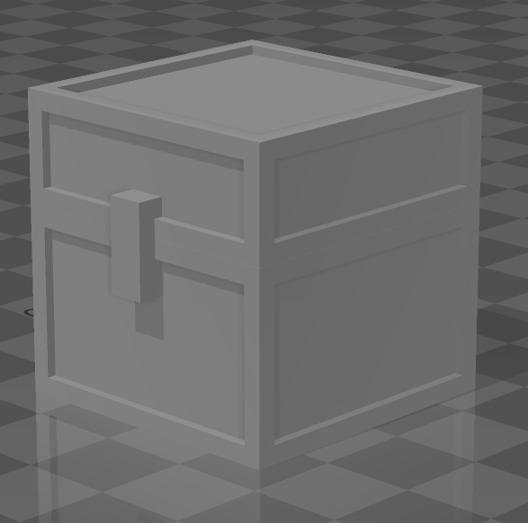 STL file Minecraft casket 🦸 ・3D printer design to download・Cults