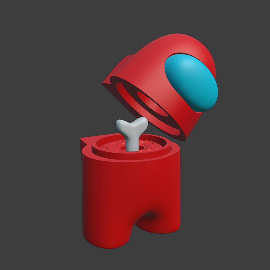 STL file Among Us Dead crew member 😵 ・3D printer design to download・Cults