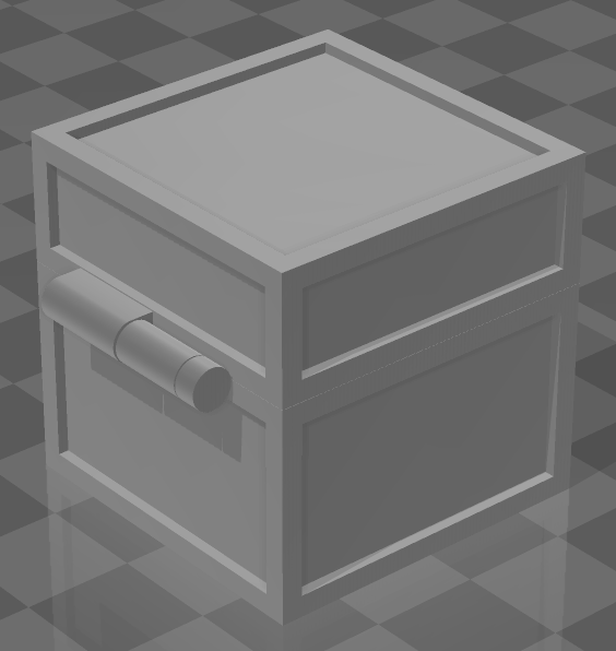STL file Minecraft casket 🦸 ・3D printer design to download・Cults