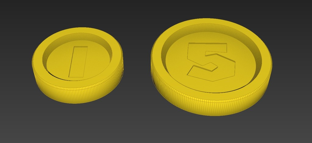 🎲 Monopoly Gamer Coins・Archivo 3D Gratis para ・Cults