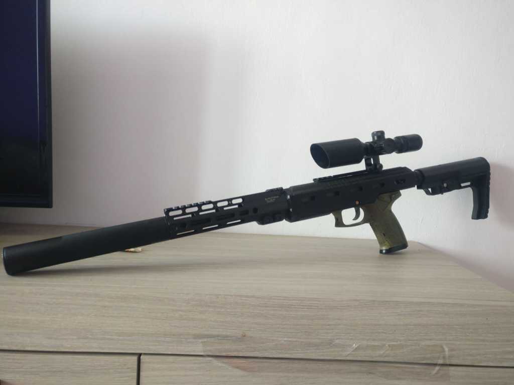 🧸 SSX23 / MK23 Carbine Kit・Free 3D File for ・Cults