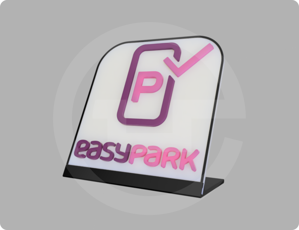 Archivo 3D gratis Etiqueta EasyPark 🚗・Objeto imprimible en 3D para ...