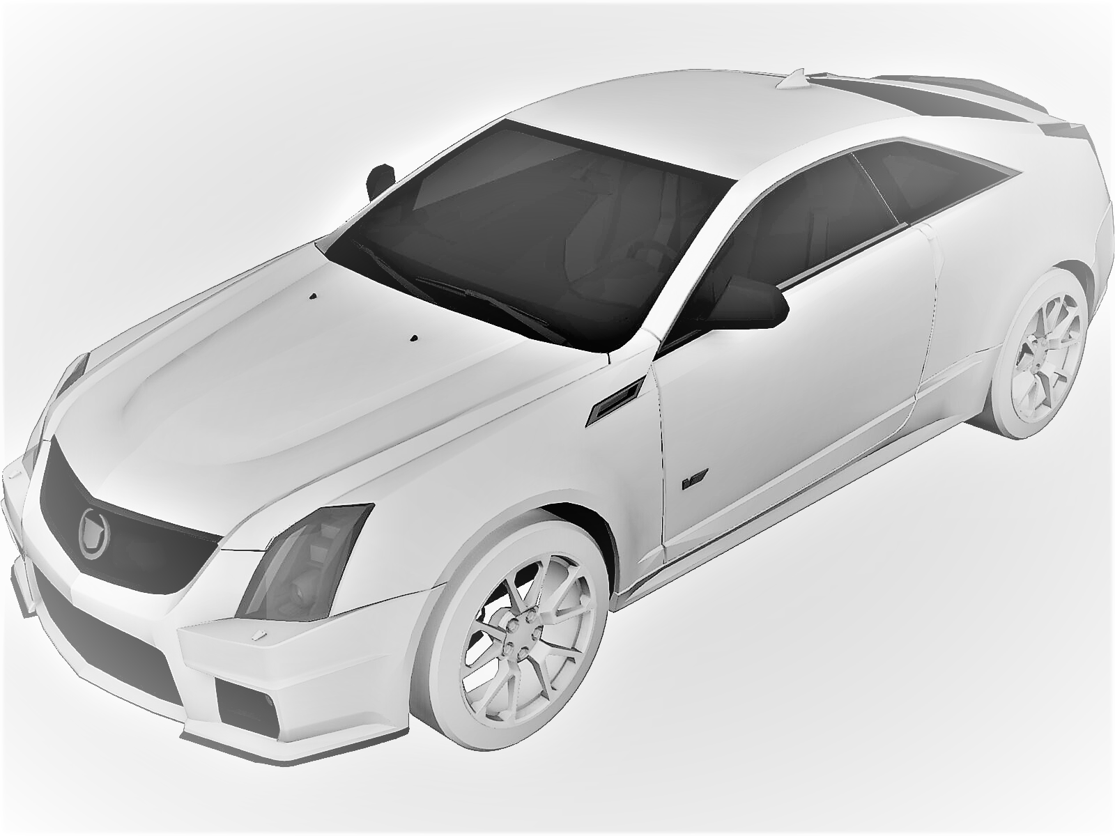 📁 CTS-V COUPE---can someone please help me to create a stl file so i ...