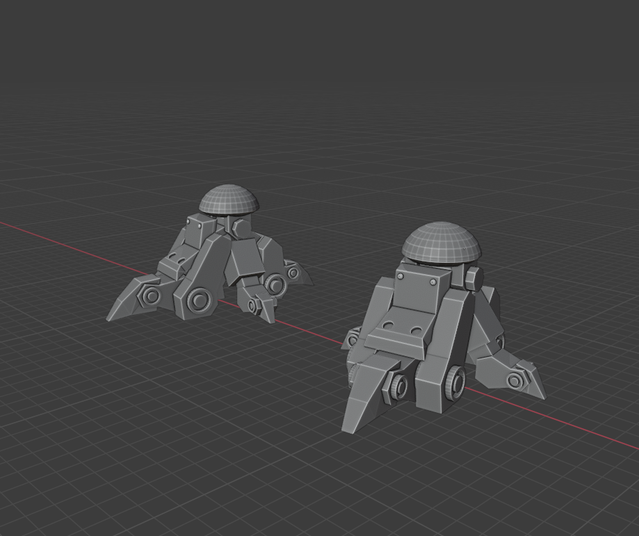 🦶 Chaos Marine Clawed Feet・ STL File for ・Cults