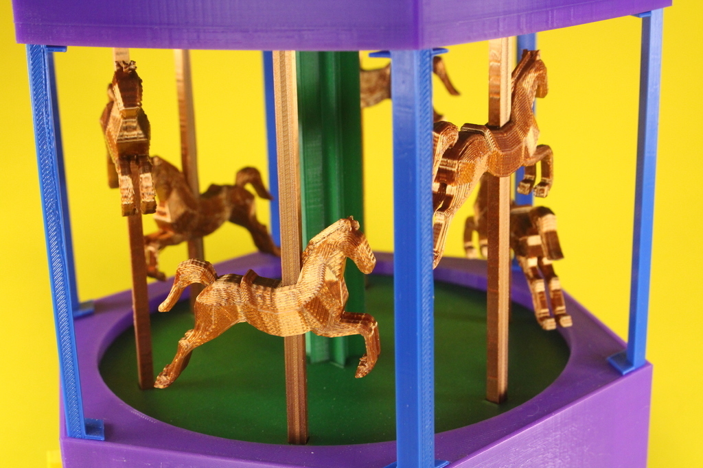 Free 3D file Carousel 🎠 ・3D printable object to download・Cults