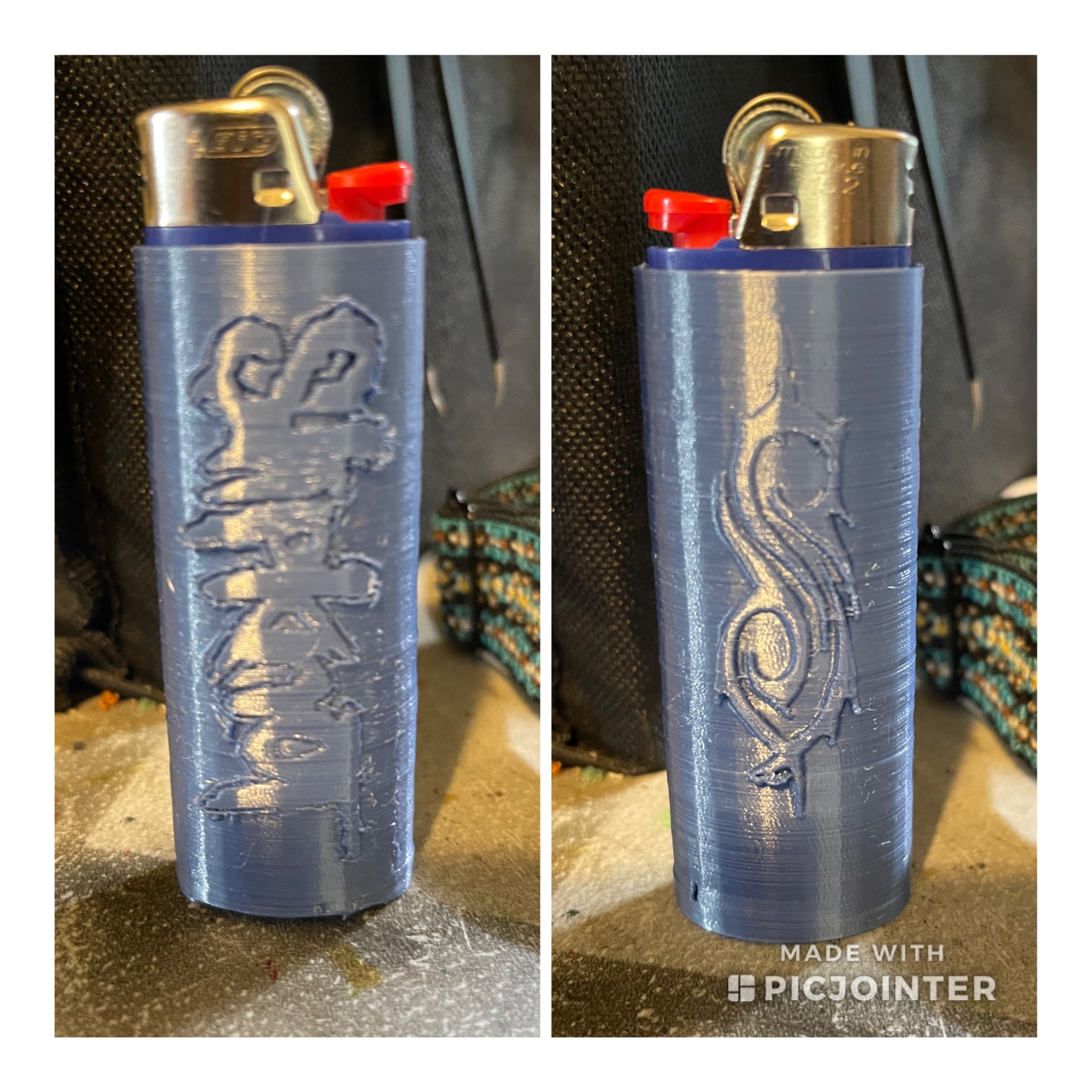 🪨 slipknot lighter cover・Free STL File for ・Cults