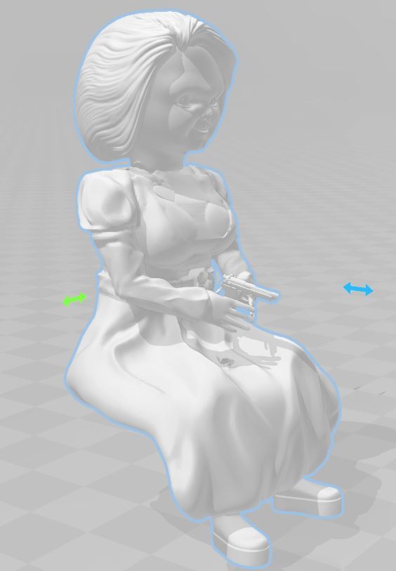 📽️ tiffany chucky's fiancé・Free STL File for ・Cults