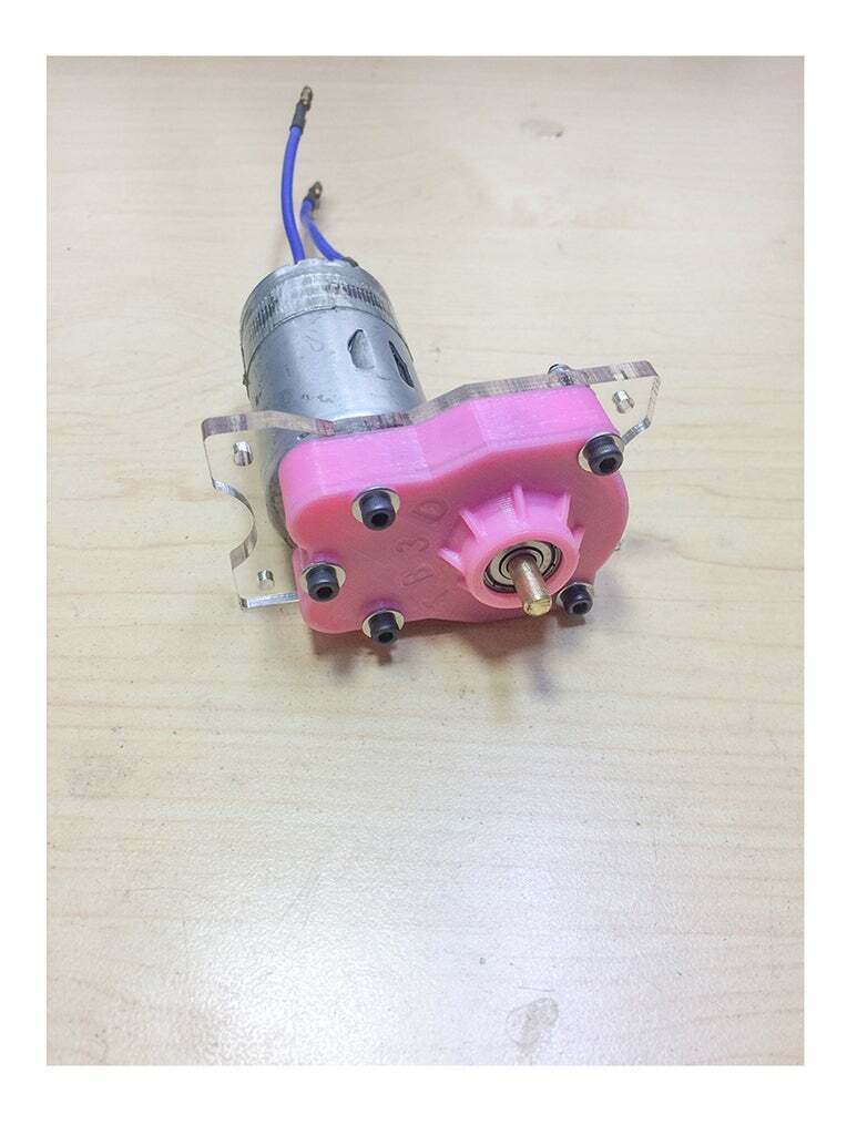 Free STL file Metal GearBox motor 550 - 3650 🛥️・3D printable model to ...