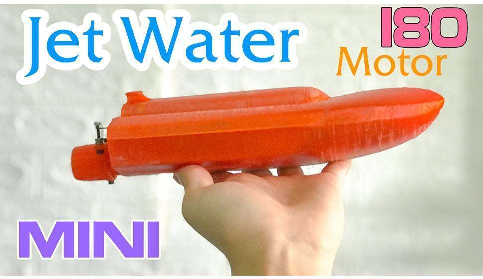 🛥️ Jet Boat mini motor 180 body V2・Free STL File for ・Cults