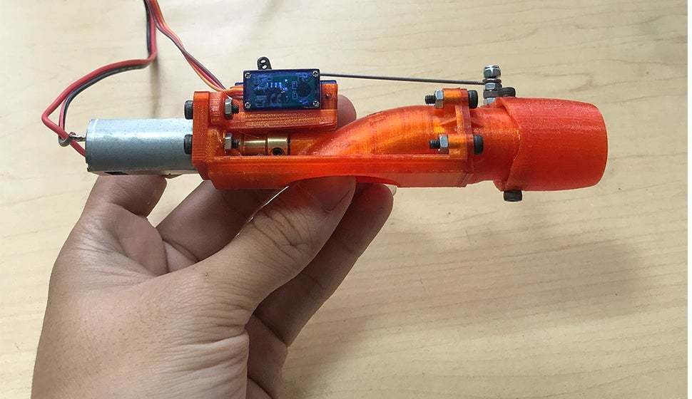 🛥️ Jet Boat mini motor 180 body・Free STL File for ・Cults