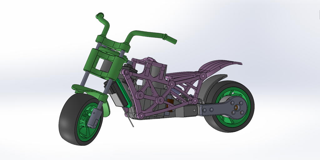 Free STL file Motobike RC 🚗 (DXF)・3D print object to download・Cults
