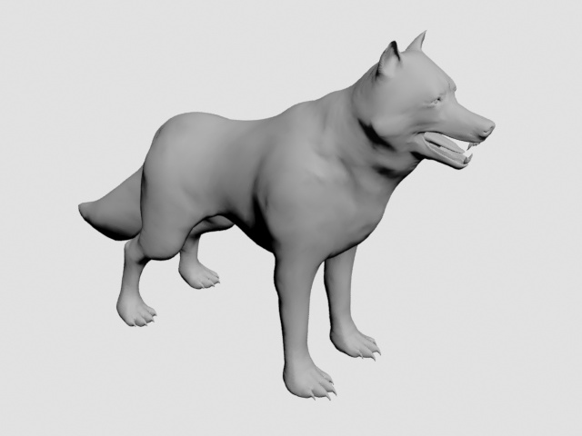 Fichier 3D loup 🎲 ・Design pour imprimante 3D à télécharger・Cults