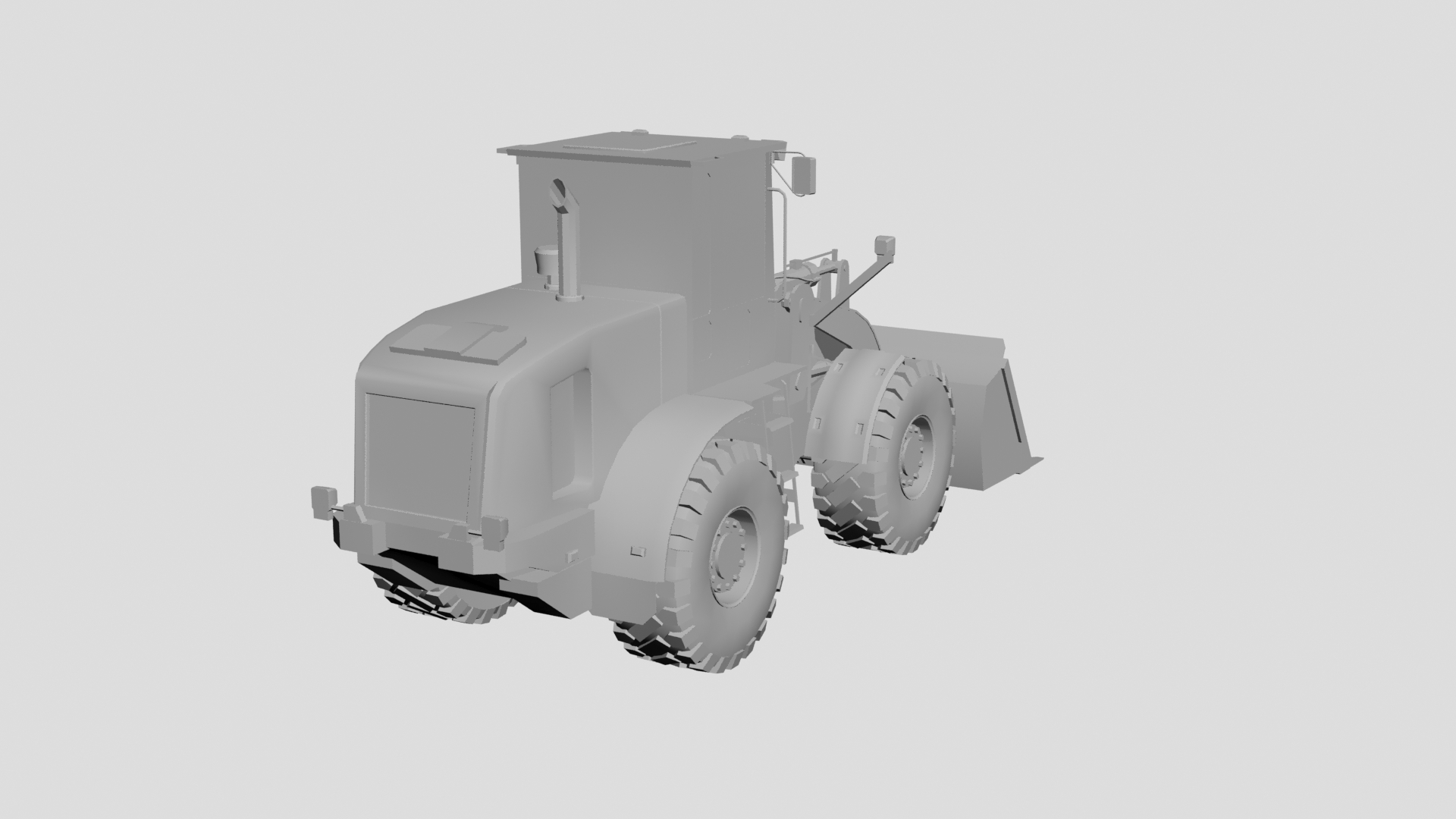 3D file backhoe loader 🪖 ・3D print model to download・Cults