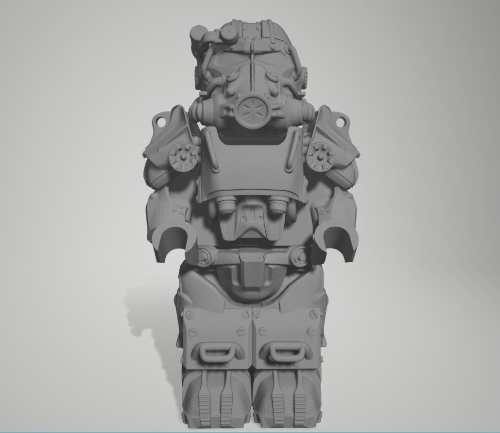 🧱 Fallout T60 Armor (block compatible)・ STL File for 3D printing・Cults