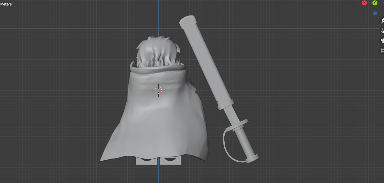 STL file Shanks (block Compatible) 🦸 ・3D printer design to download・Cults