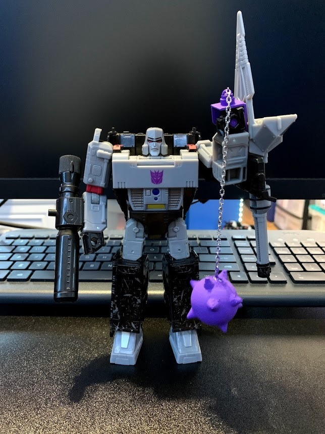 🤖 Transformers War for Cybertron Earthrise Megatron Mace Kit・ STL File ...
