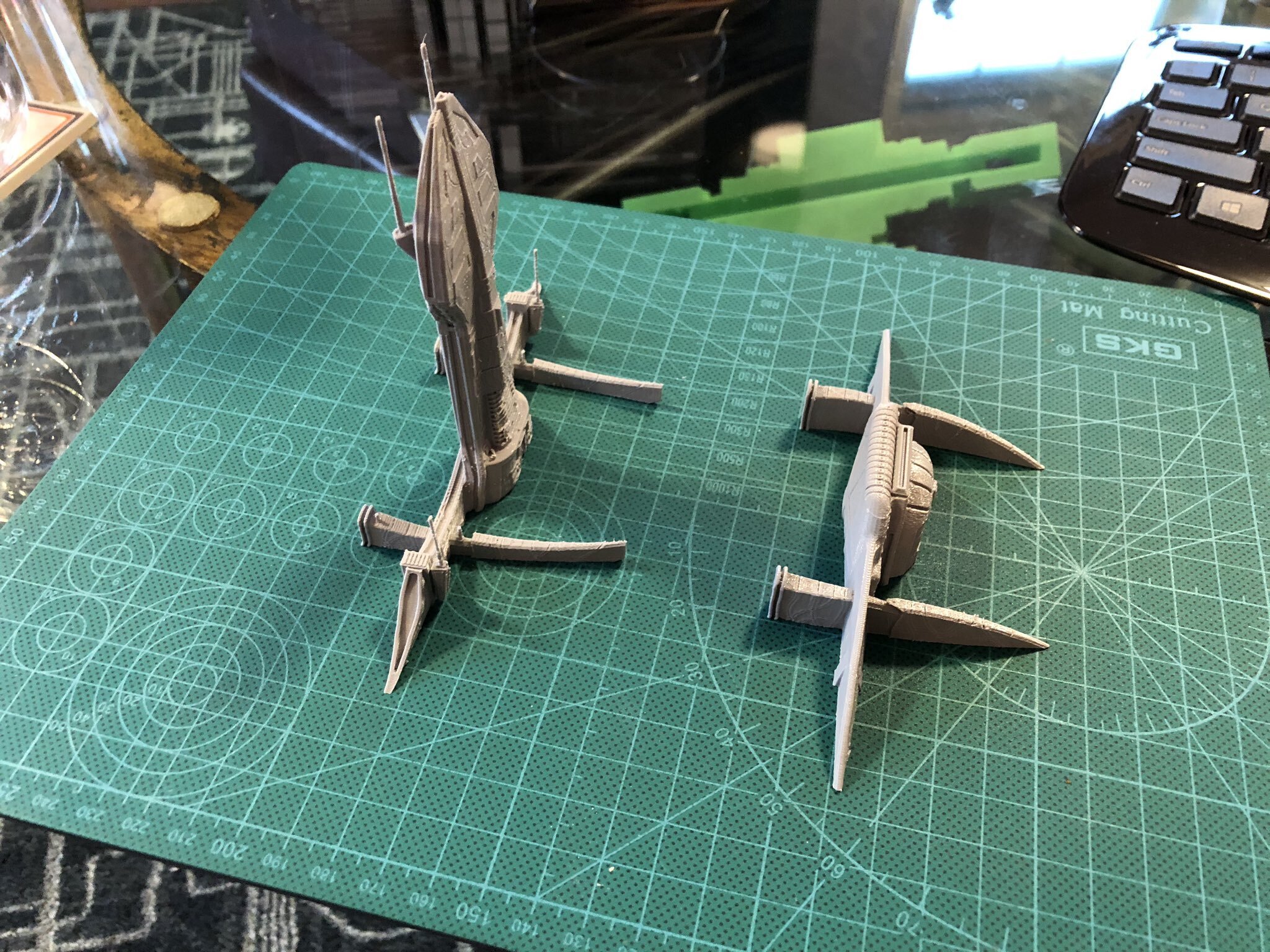 3D printed Asgard Oneill class Stargate simple print plane cut・Cults