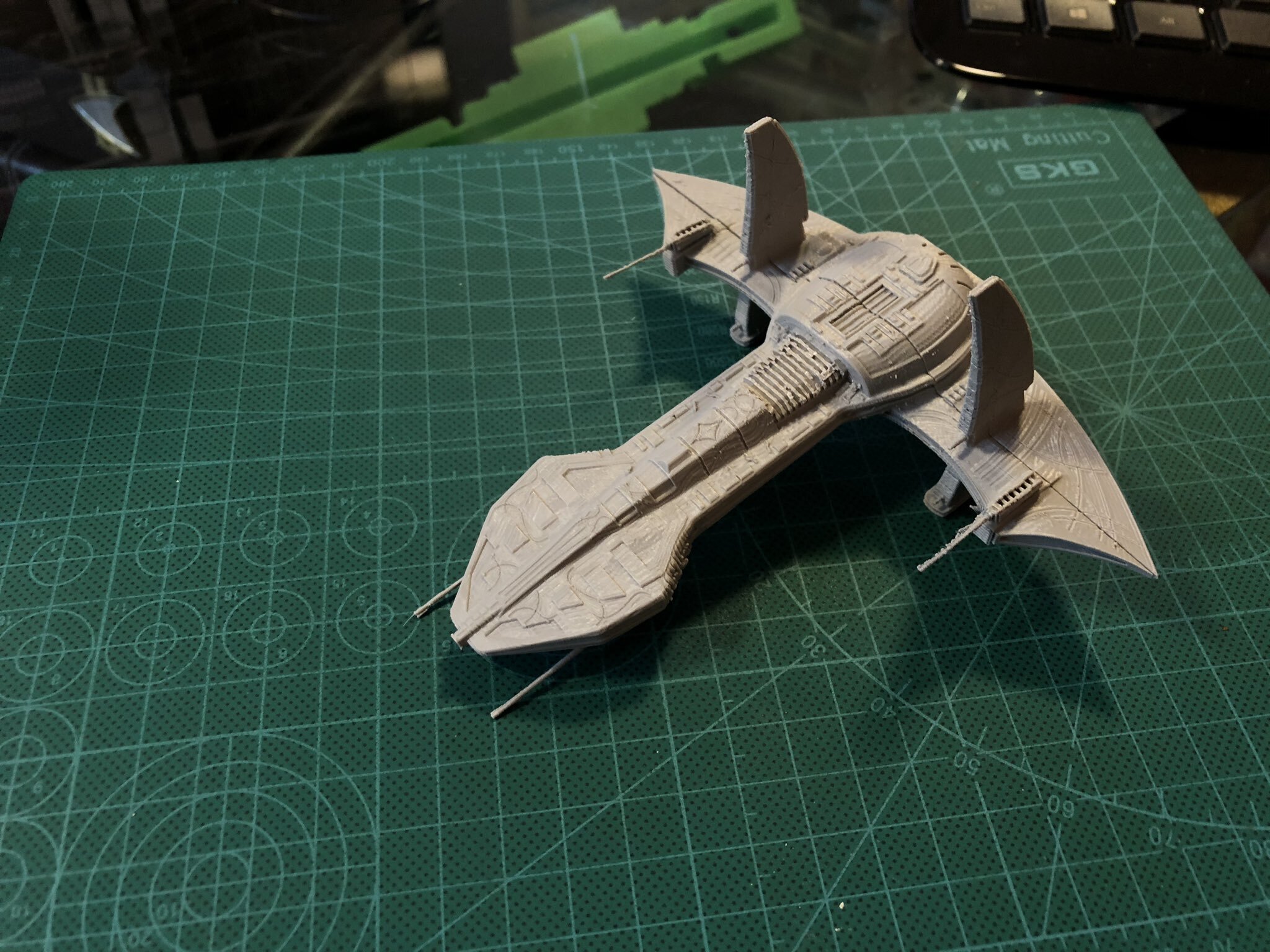 3D printed Asgard Oneill class Stargate simple print plane cut・Cults