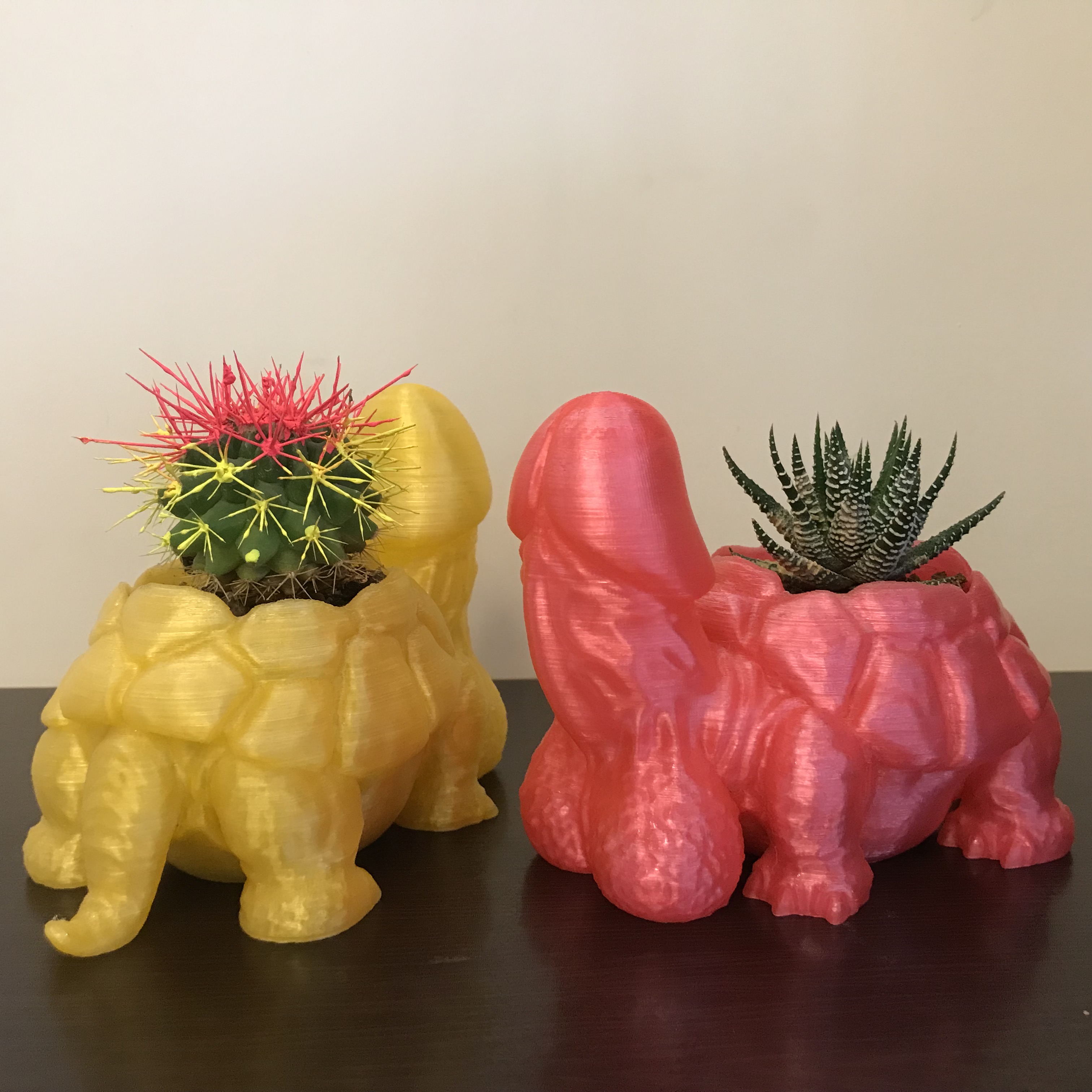 Dicky Turtle FlowerPot 🌵・ STL File for ・Cults
