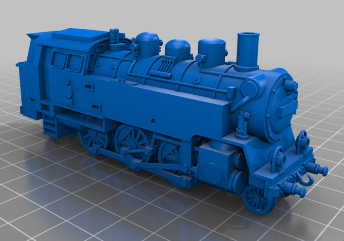 😤 DRG Class 64 Steam Engine・ STL File for ・Cults