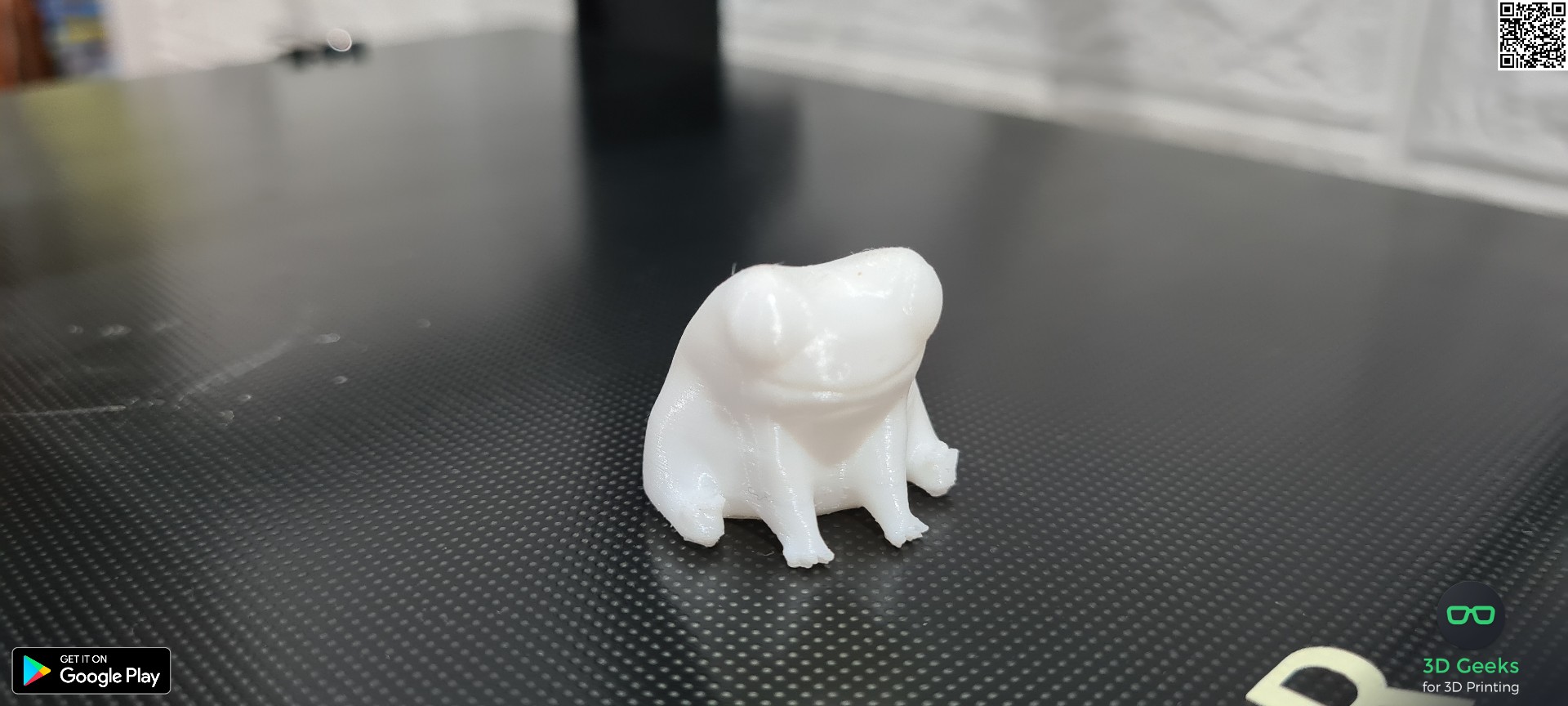 3D printing Fred The Frog・Cults