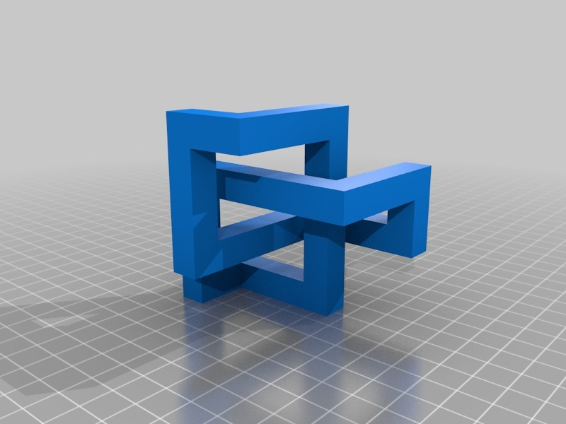 🪢 Cubic Trefoil Knot・Free STL File for ・Cults