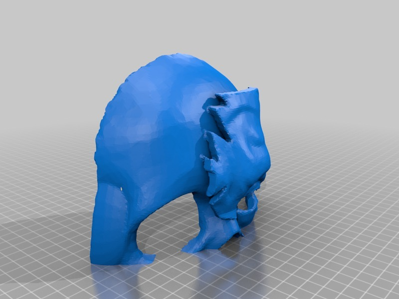 Free 3D file Decay Mask 🎃 ・3D printable model to download・Cults