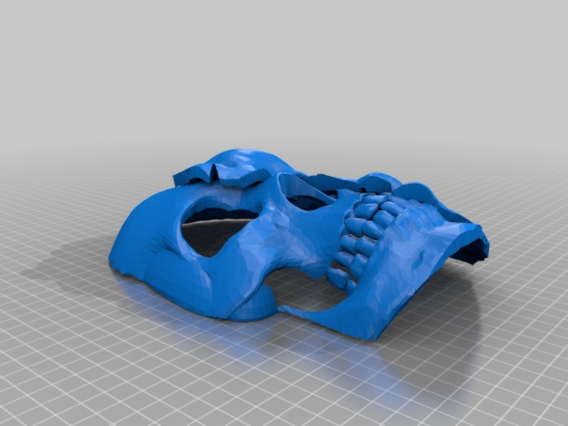 Free 3D file Decay Mask 🎃 ・3D printable model to download・Cults