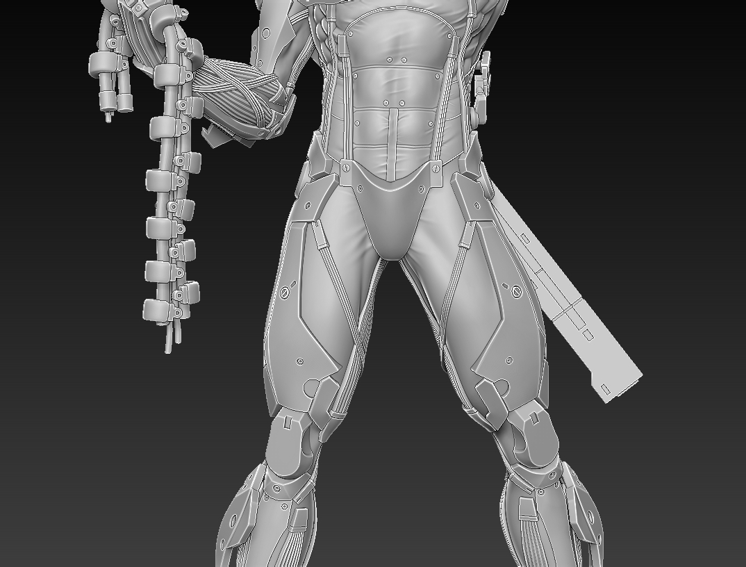 ⚙️ Raiden Statue, Metal Gear Solid・ 3D File for ・Cults