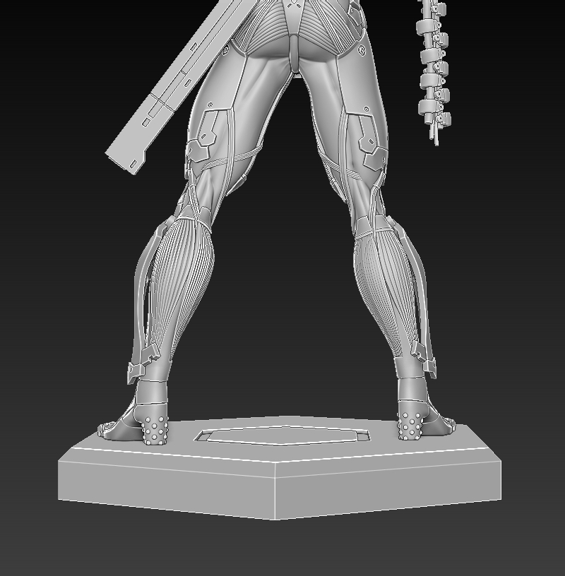 ⚙️ Raiden Statue, Metal Gear Solid・ 3D File for ・Cults