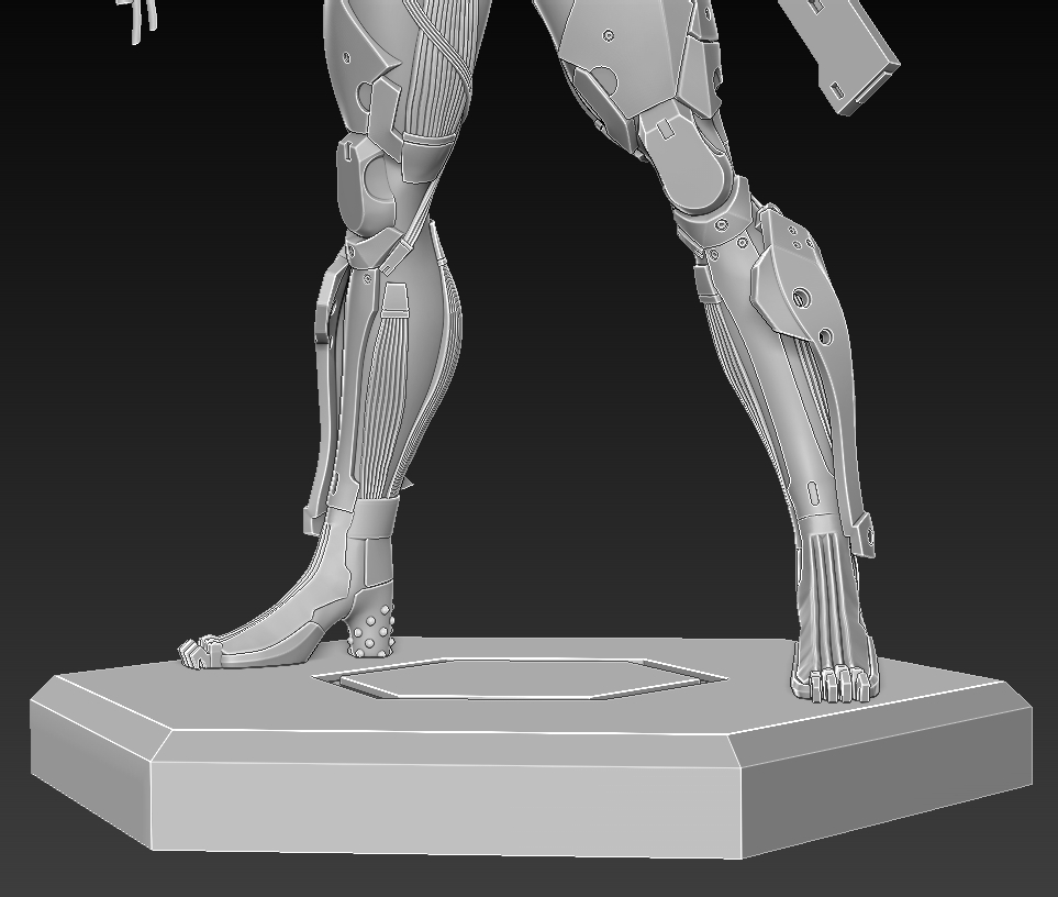 ⚙️ Raiden Statue, Metal Gear Solid・ 3D File for ・Cults