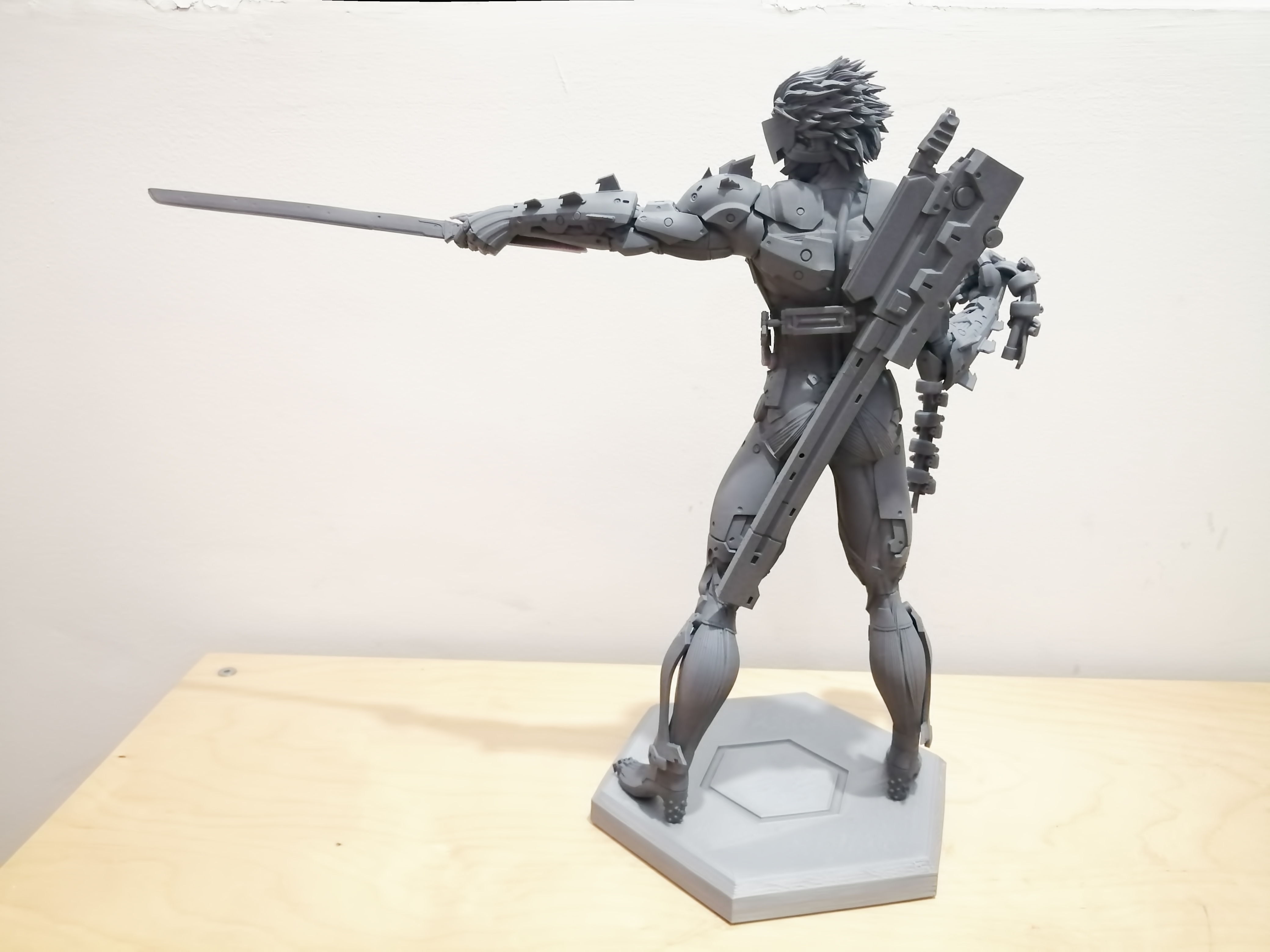 ⚙️ Raiden Statue, Metal Gear Solid・ 3D File for ・Cults