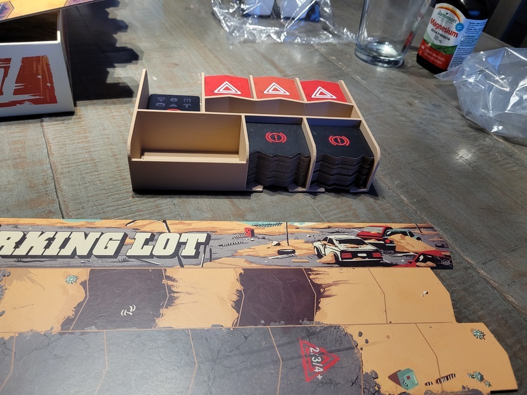 Free STL file Thunder Road Vendetta - Token Storage and Play Tray 🌩️ ・Model to download and 3D ...