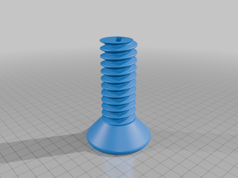 Free 3D file Wall Mounted Hook - Oversized Screw 🪝 ・3D printing idea to ...