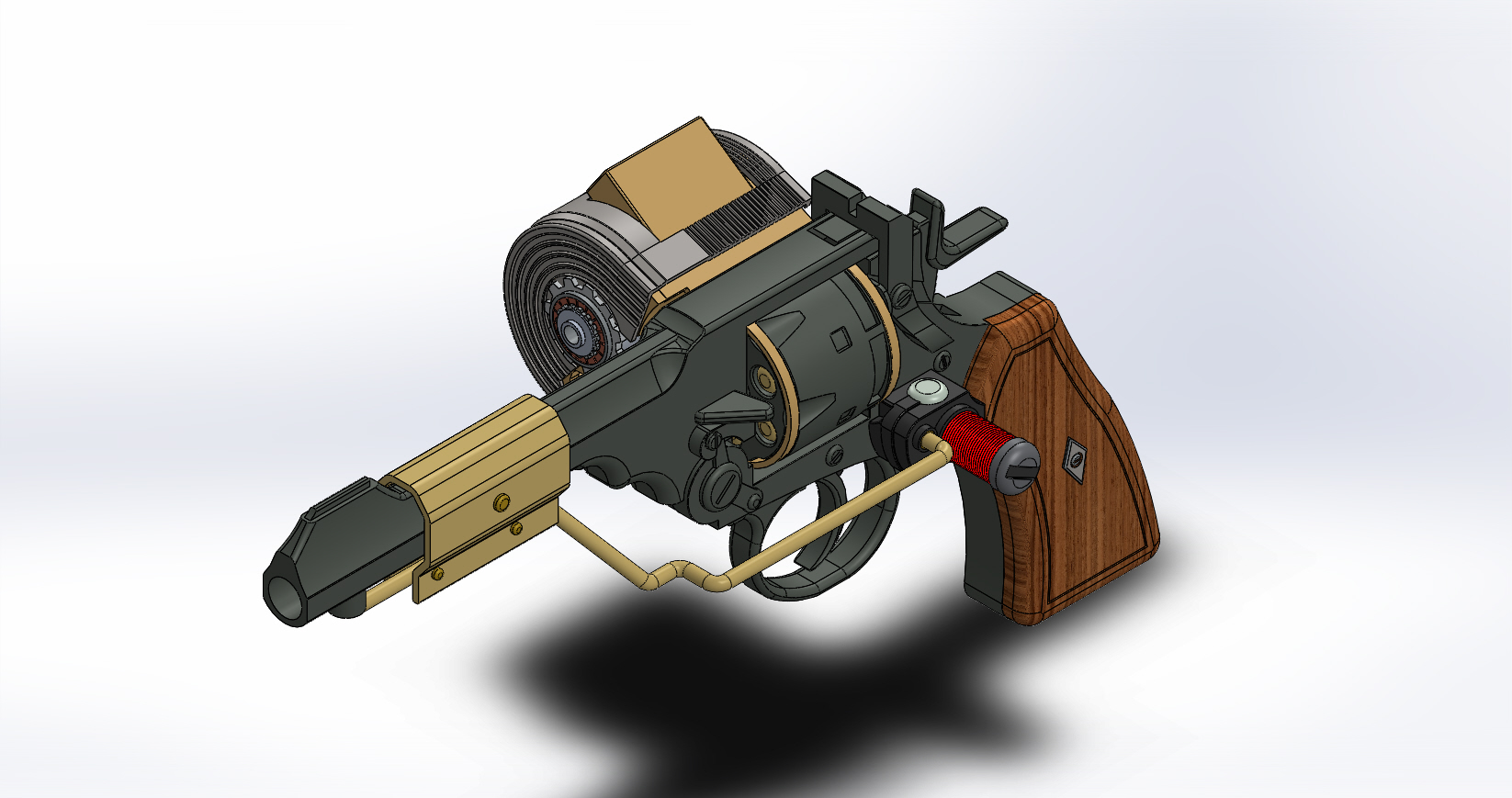 3D file Webley MK VI Replica Inspired by Bioshock 🎮 ・3D printable model ...